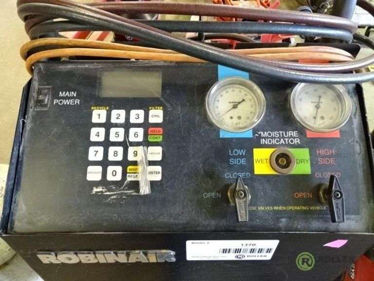 Refrigerant/Recovery/Recycling Recharging Unit- Robinair Series 34700 ...