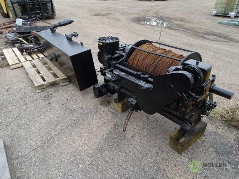 Adams Bed Winch- 3 Speed w/ Hydraulic Tank AT-8111-L1A -S/N 79-1061-7 ...