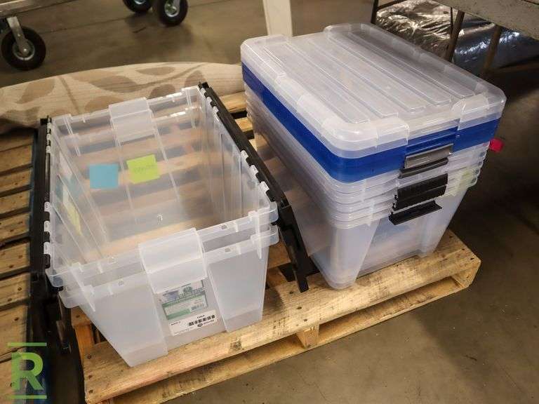 Plastic Storage Boxes - Roller Auctions