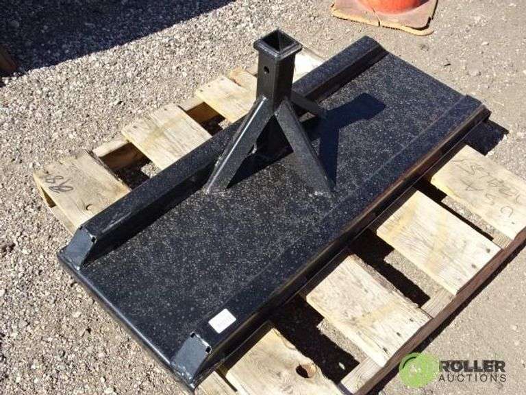 New Tomahawk Receiver Hitch Plate To Fit Skid Steer Loader - Roller ...