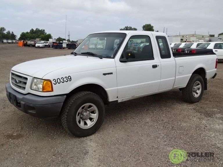 2003 FORD RANGER 4X4 SUPER CAB PICKUP, 4.0L V6, Automatic, Hail Damage ...