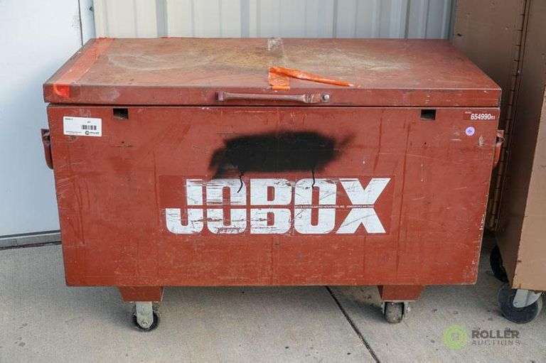Jobox Flat Top Gang Box on Casters - Roller Auctions