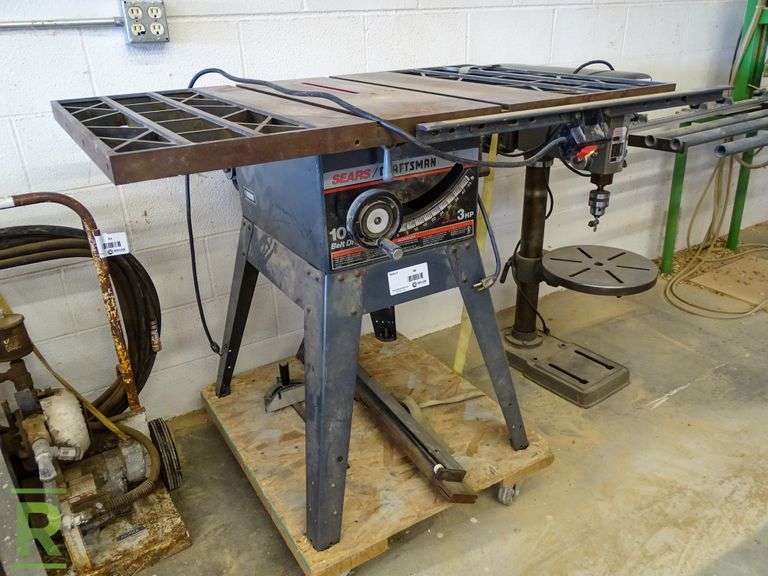 Craftsman 113-298761 Table Saw, 10" - Roller Auctions