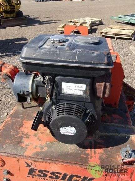 Essick Tailgate Asphalt Roller, Gas Engine, 30in Drum - Roller Auctions