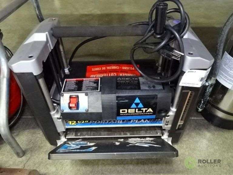 Delta 22-560 12-1/2in x 6in Planer - Roller Auctions