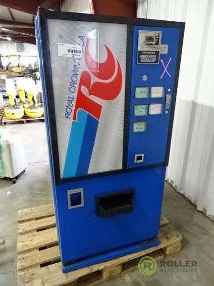 Royal Crown Cola Vending Machine (Inoperable and No Key ) - Roller Auctions