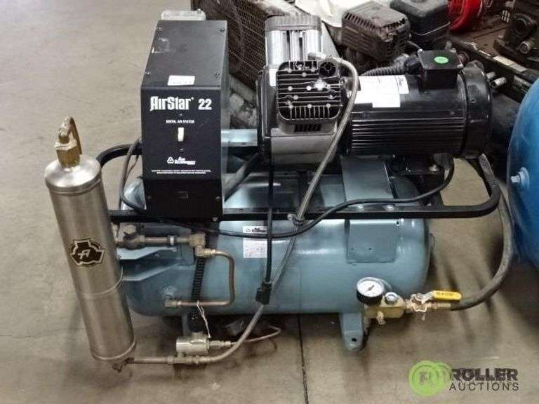 Airstar 22 Air Compressor, 1.5Hp, 220V - Roller Auctions