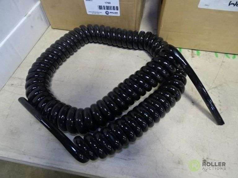 20' 3-Wire Self Coiling Cord, 12-Gauge - Roller Auctions