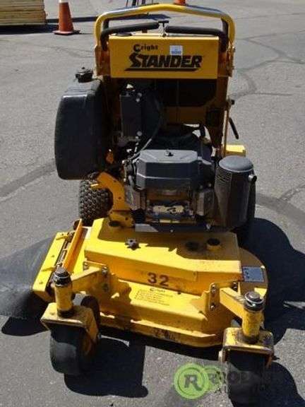 Wright Stander WS32 Stand-On Mower, 15Hp Kawasaki FH430V Gas Engine ...