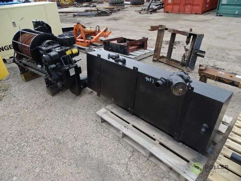 Adams Bed Winch- 3 Speed w/ Hydraulic Tank AT-8111-L1A -S/N 79-1061-7 ...