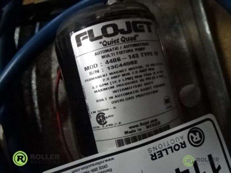 Everflo 2.2 GPM 12V Diaphragm Pump, Flo Jet Multi Fixture Pump, Gast ...