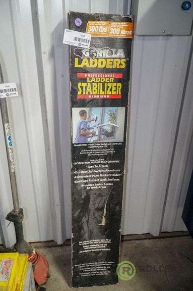 Gorilla Ladders Ladder Stabilizer, 300-Lb Capacity - Roller Auctions
