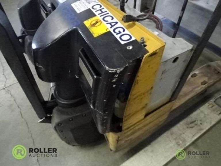 Caterpillar NPP40 Electric Pallet Jack, Inoperable - Roller Auctions