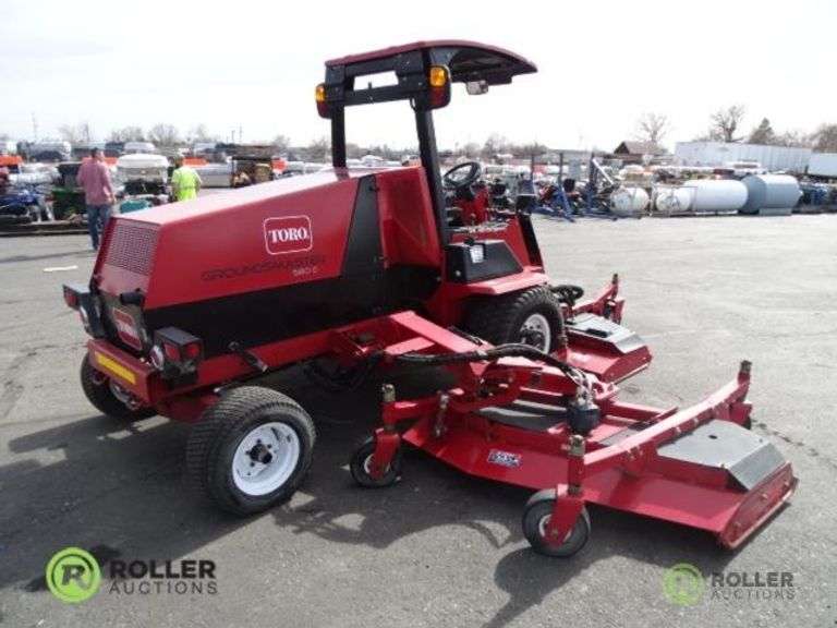 Toro Groundsmaster 580D 4X4 Commercial Riding Lawn Mower, 4-Cylinder ...