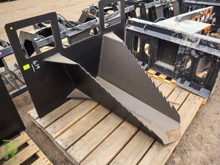 New Kit 40" Tree Spade Attachment to Fit Skid Steer Loader - Roller ...