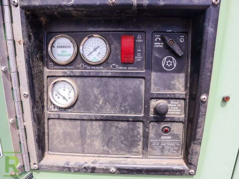 2011 Sullair 260DPQ Towable Air Compressor - Roller Auctions