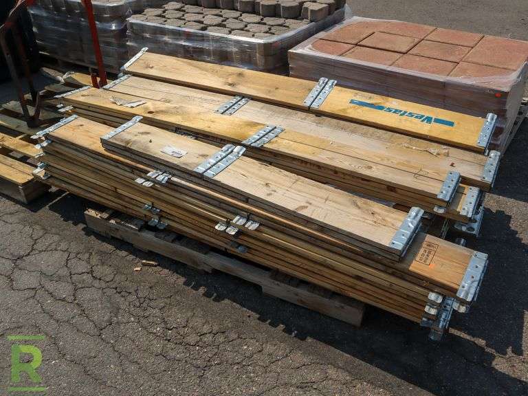 Pallet of Stackable Pallet Sides for Eur-Pallets - Roller Auctions