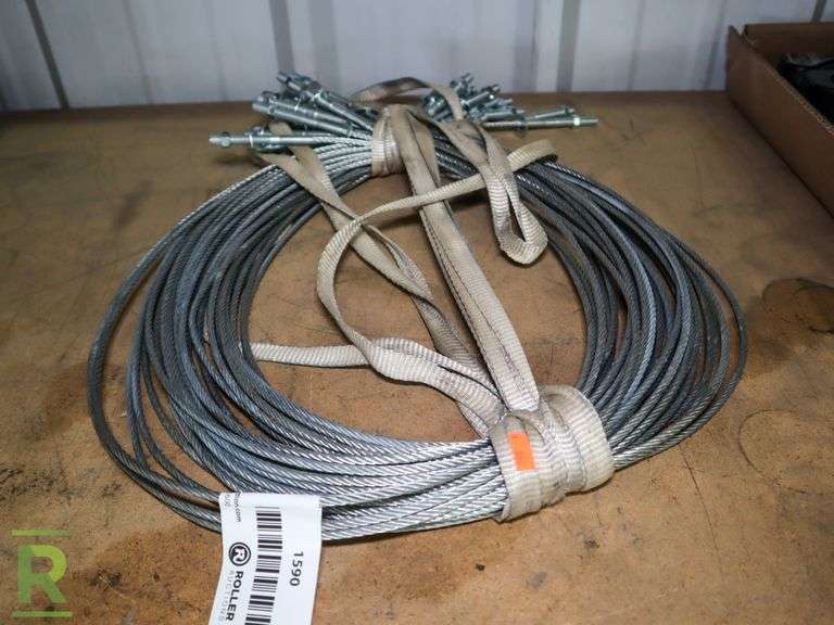 Wire Rope Tie Downs - Roller Auctions