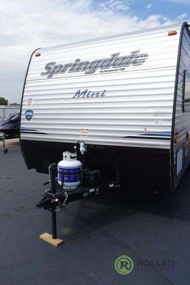 2018 KYRV SPRINGDALE MINI SM1750 18' S/A CAMPER, 4400 LB GVWR, Hail ...