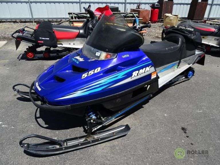 2000 POLARIS 550 RMK ROCKY MOUNTAIN KING SNOWMOBILE, 136 Extra Light ...