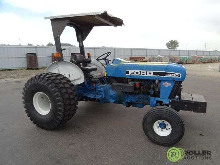 1994 Ford 3430 Turf Tractor, 3-Cylinder Diesel, Auxiliary Hydraulics, 3 ...