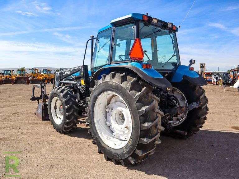 New Holland 7740 SLE 4WD 100 HP Tractor/Loader - Roller Auctions