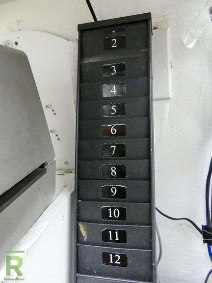 Acroprint 175 Digital Time Clock and Card Holder - Roller Auctions