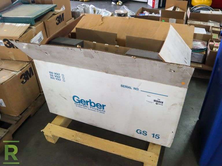 Gerber GS15 15" Plotter - Roller Auctions