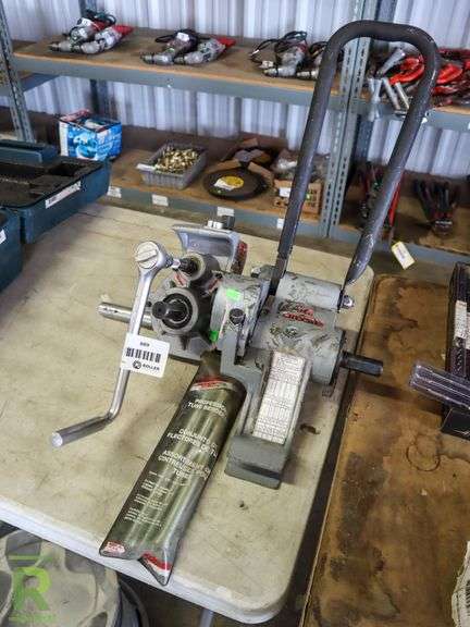 Ridgid 975 Combo Roll Groover and Ridgid 916 Power-Driven Roll Groover ...