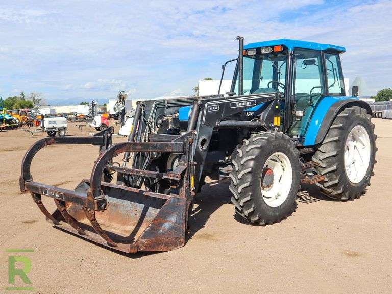 New Holland 7740 SLE 4WD 100 HP Tractor/Loader - Roller Auctions