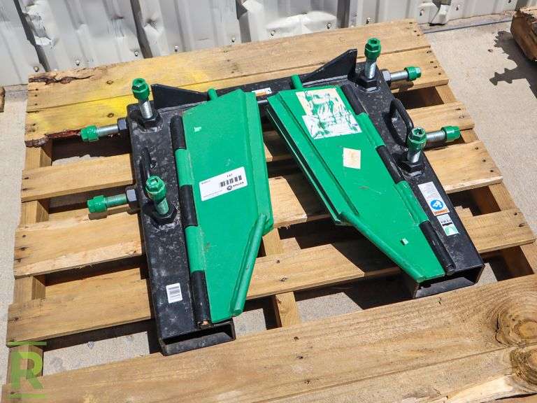 New Fema Clamp-On Tree Grabber Attachment for Forklift Forks - Roller ...