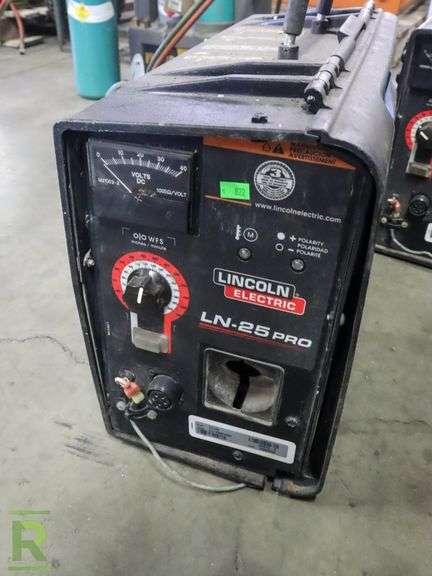 (2) Lincoln Electric LN-25 Pro Welders - Roller Auctions