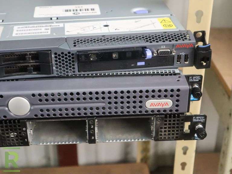 Dell PowerEdge 1950 and (2) Avaya Rack Servers - Roller Auctions