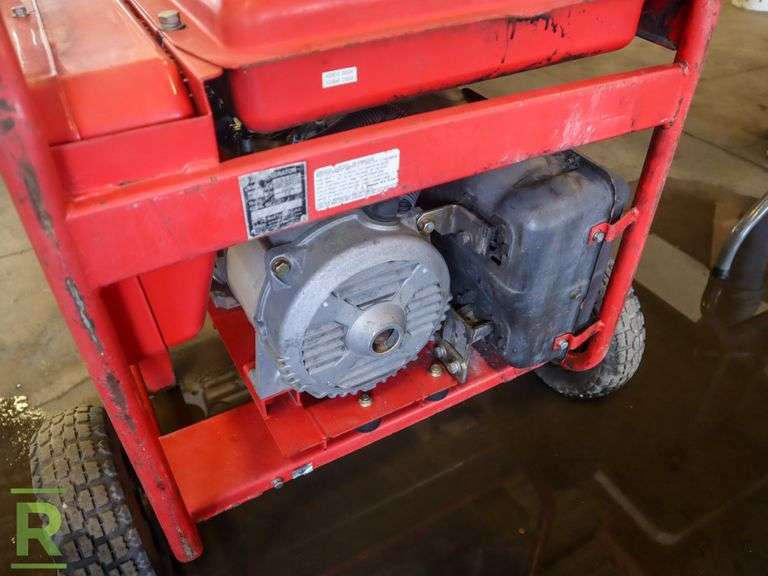 Multiquip GA-3.6HR Generator, 3600 Watt, On Casters, Honda GX240 Gas ...