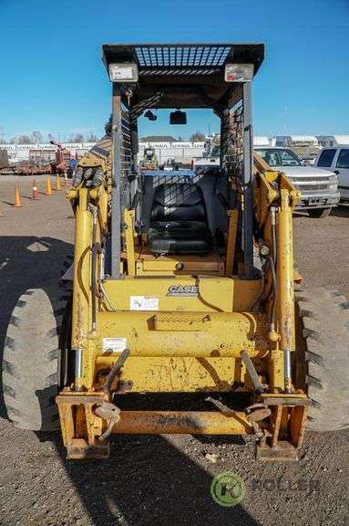 Case 1845C Skid Steer Loader, Hi-Flow & Auxiliary Hydraulics, 12-16.5 ...