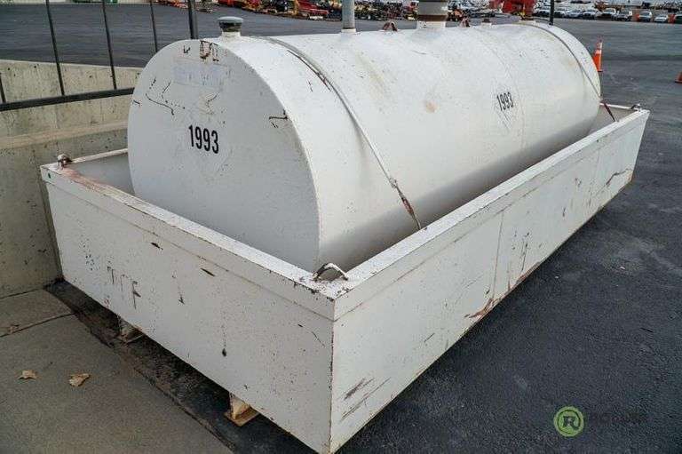 Fuel Tank With Spill Containment Sump and Fill-Rite Electric Pump ...