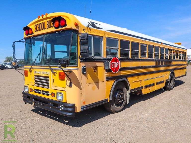 1999 Blue Bird TC2000 RWD 77-Passenger School Bus - Roller Auctions