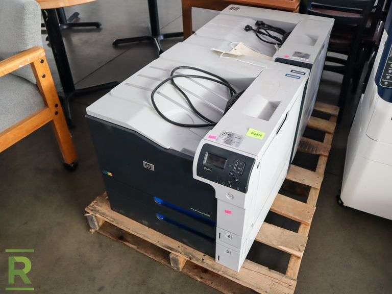 (2) Hp Color LaserJet CP5525 Copiers - Roller Auctions