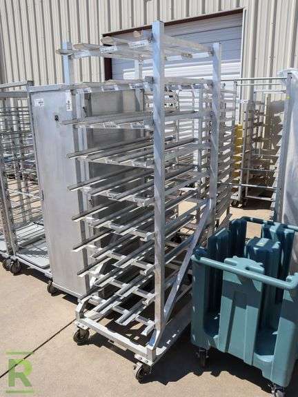 Can Rack on Casters - Roller Auctions