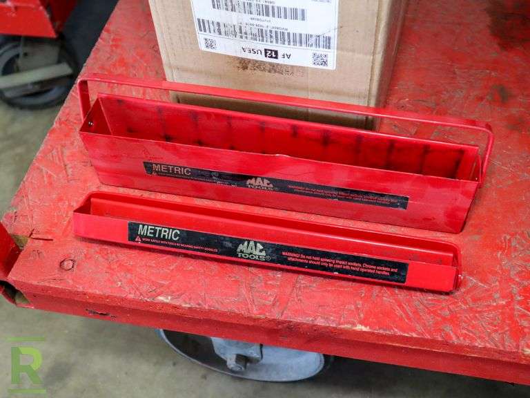 Box of Mac Tools Socket Trays - Roller Auctions