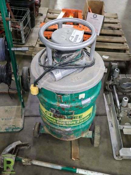 Greenlee 690 Power Fish Tape System - Roller Auctions