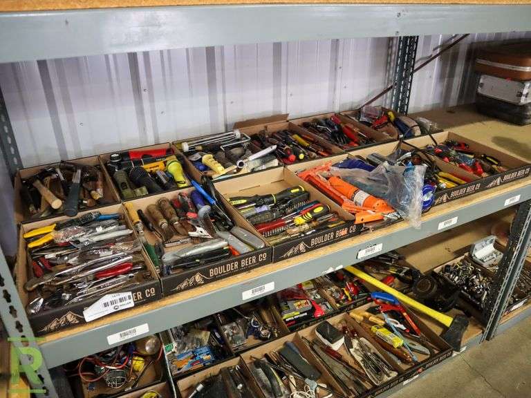 Shelf of Hand Tools - Roller Auctions