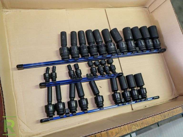 (3) Sets of Expert Swivel Socket Sets (Incomplete) - Roller Auctions