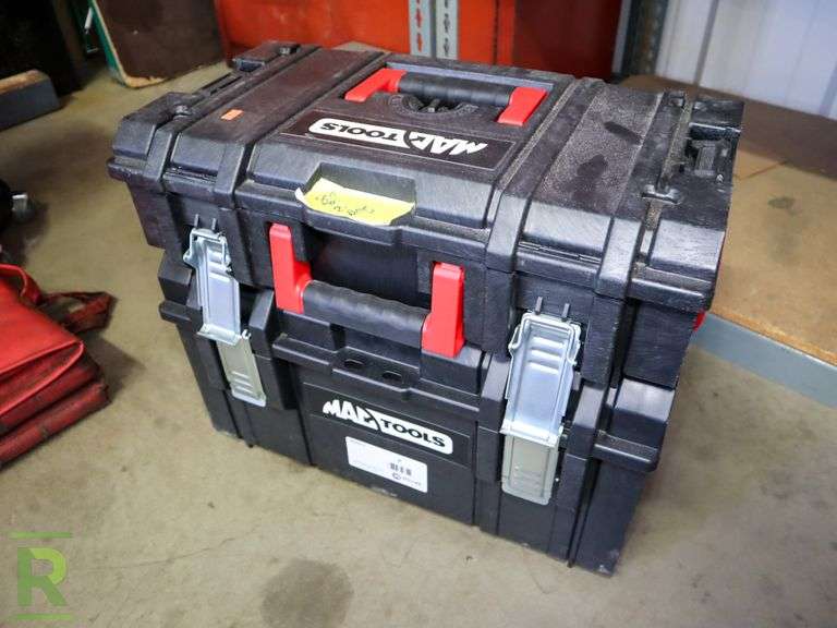 (2) New Mac Tools Locking Packout Boxes - Roller Auctions