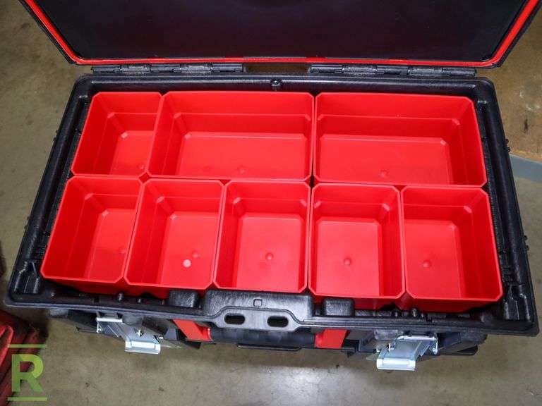 (2) New Mac Tools Locking Packout Boxes - Roller Auctions