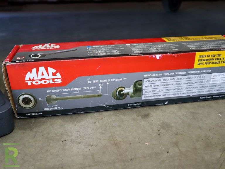 New Mac Tools ITR48260 Inner Tie Rod Kit and 29910TRTS Inner Tie Rod ...