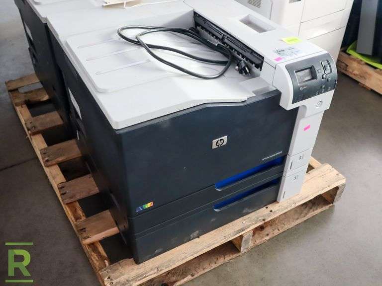 (2) Hp Color LaserJet CP5525 Copiers - Roller Auctions