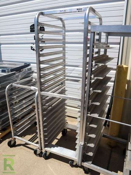 Kei Max H5131 Metal Sheet Pan Rack on Casters - Roller Auctions