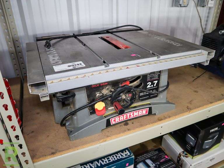 Craftsman 137.248481 10" Table Saw - Roller Auctions