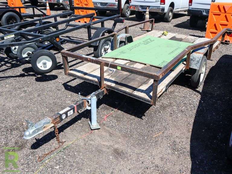 1980 Anderson Mfg S/A Flatbed Trailer - Roller Auctions